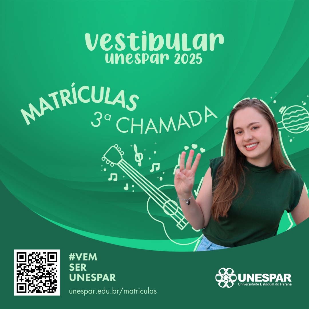 Unespar divulga resultado da 3ª chamada do Vestibular 2025 — Universidade Estadual do Paraná ...